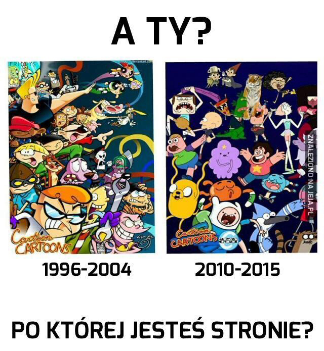 Które bajki z Cartoon network wolisz? | sameQuizy