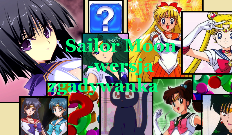 Sailor Moon -wersja zgadywanka | sameQuizy