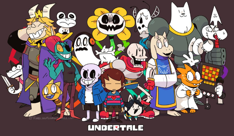 Czy rozpoznasz postacie z gry Undertale? | sameQuizy