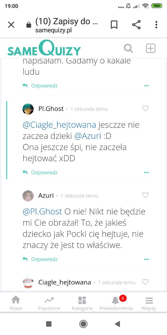 Oto jak ktoś, wpiepszam się w rozmowe o kakale... | sameQuizy