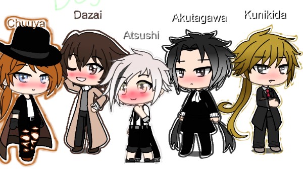 Którą gacha postacią z bsd jesteś? | sameQuizy