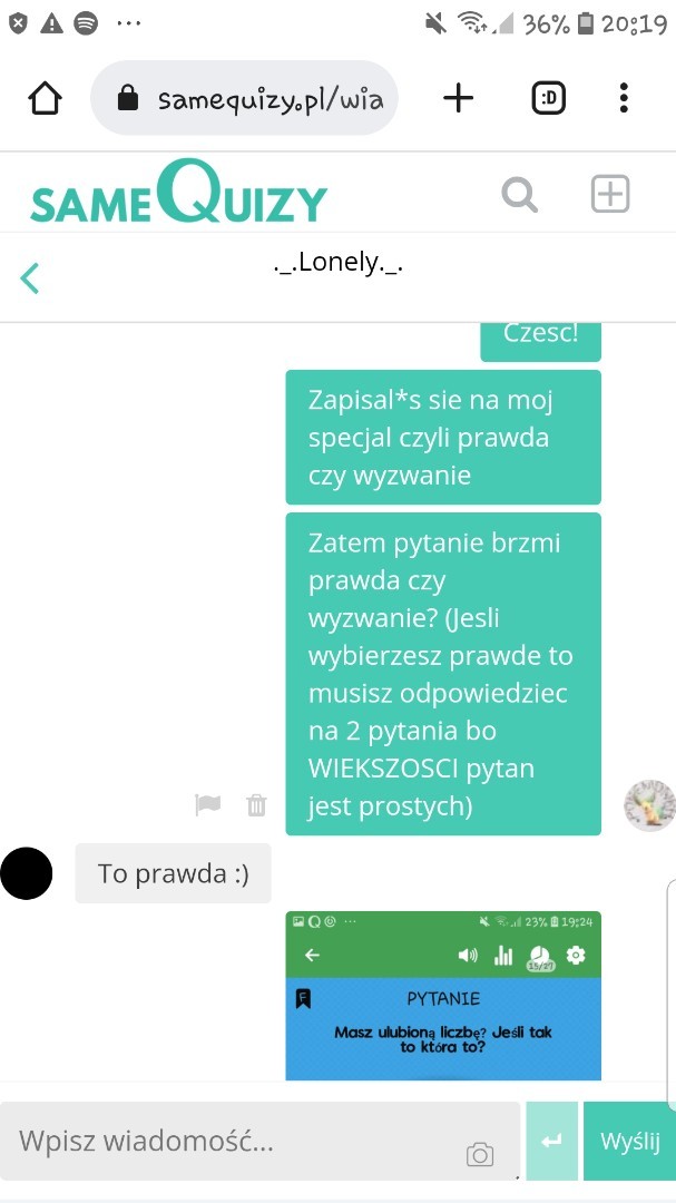 Prawda czy wyzwanie z uzytkownikami SameQuizy! (specjal z okazji 1000 obs) | sameQuizy