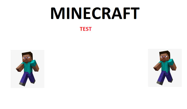 minecraft test | sameQuizy