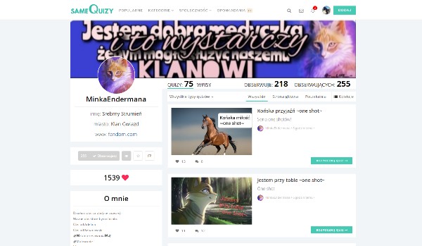 Wywiad z MinkaEndermana | sameQuizy