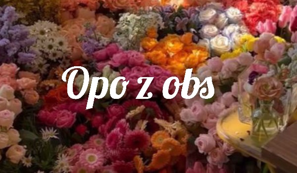 Bouquet|Opo z obs|Chapter one | sameQuizy