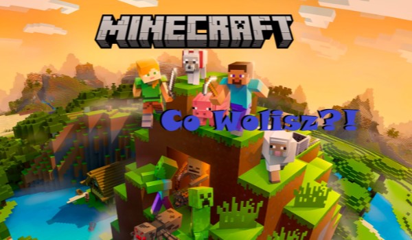Co wolisz? Tematyka Minecraft! | sameQuizy